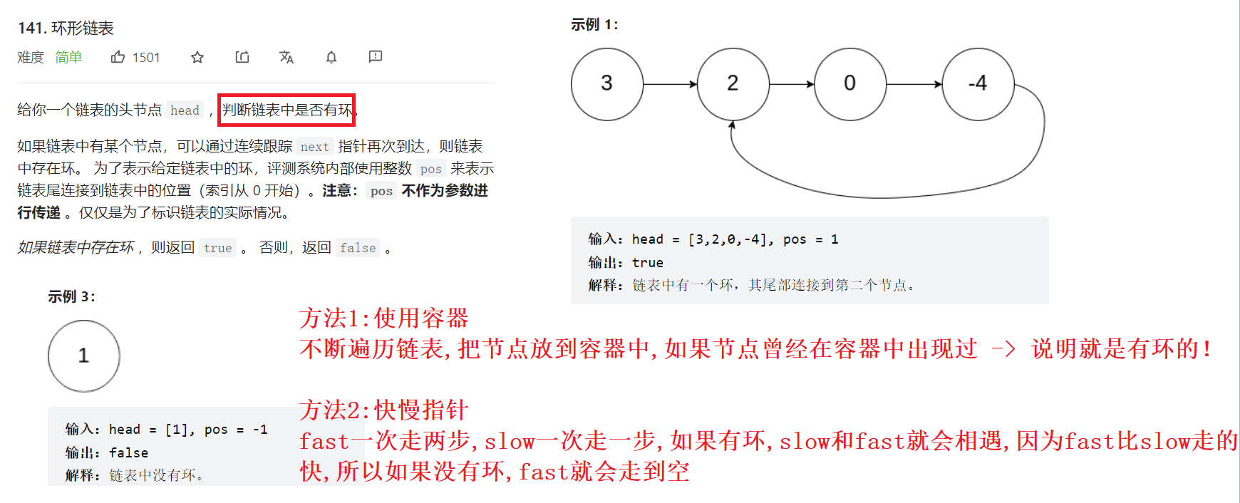 奇偶链表andand环形链表 云社区 华为云 